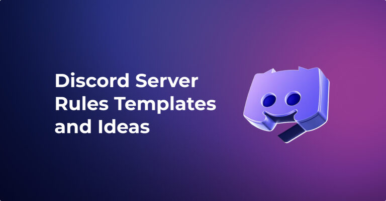 Discord Rules Templates and Ideas for Communities (Copy & Paste)