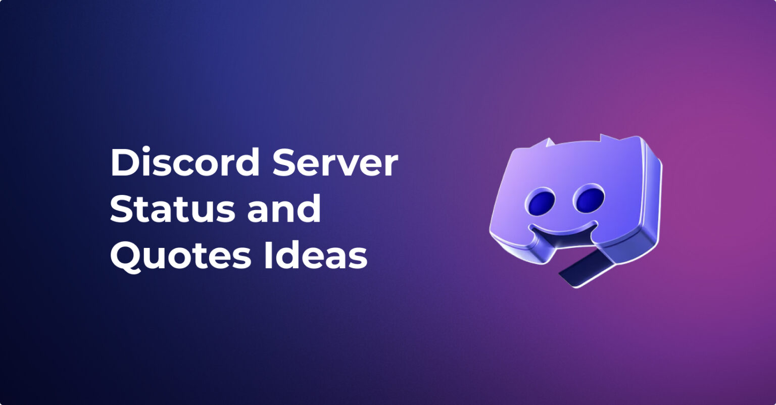 500+ Discord Status and Quotes ideas (Funny, Matching, Weird & Cute)